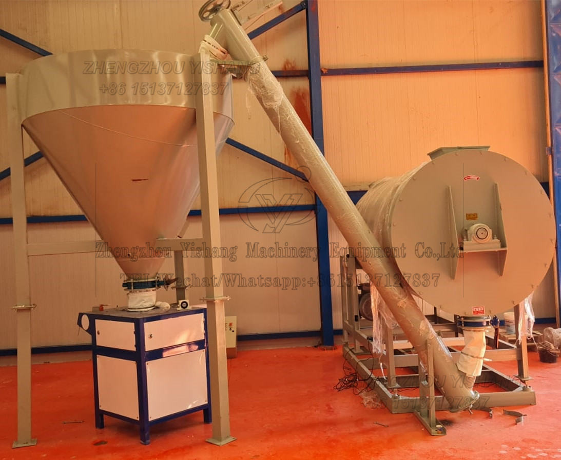Raw material weighing dry mix jointing mortar mixing machine production ...